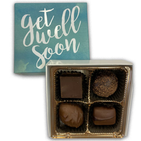 4-Piece Get Well Gift Box - Haven's Candies